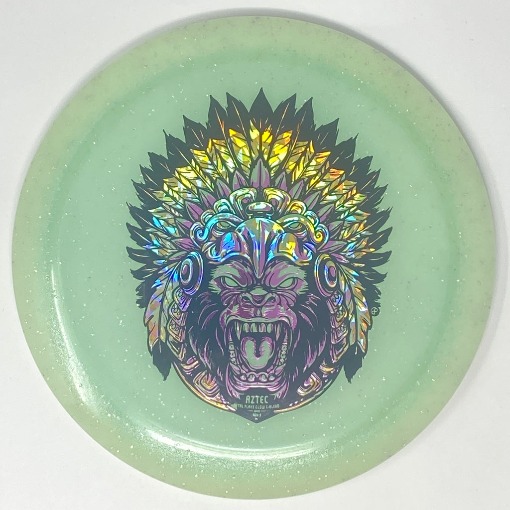 Infinite Discs - Aztec (Metal Flake Glow C-Blend) - Distance Driver – Disc Republic