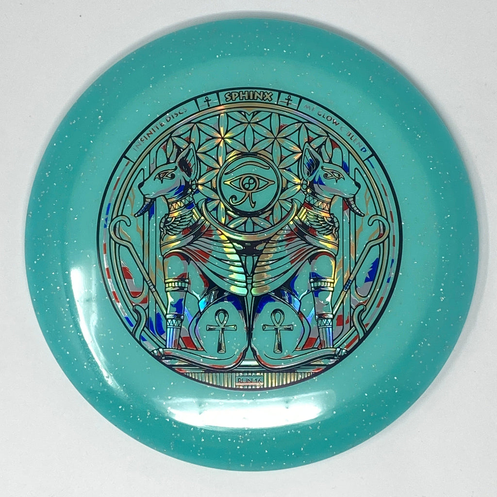 Infinite Discs - Sphinx (Metal Flake Glow C-Blend) - Distance Driver – Disc Republic