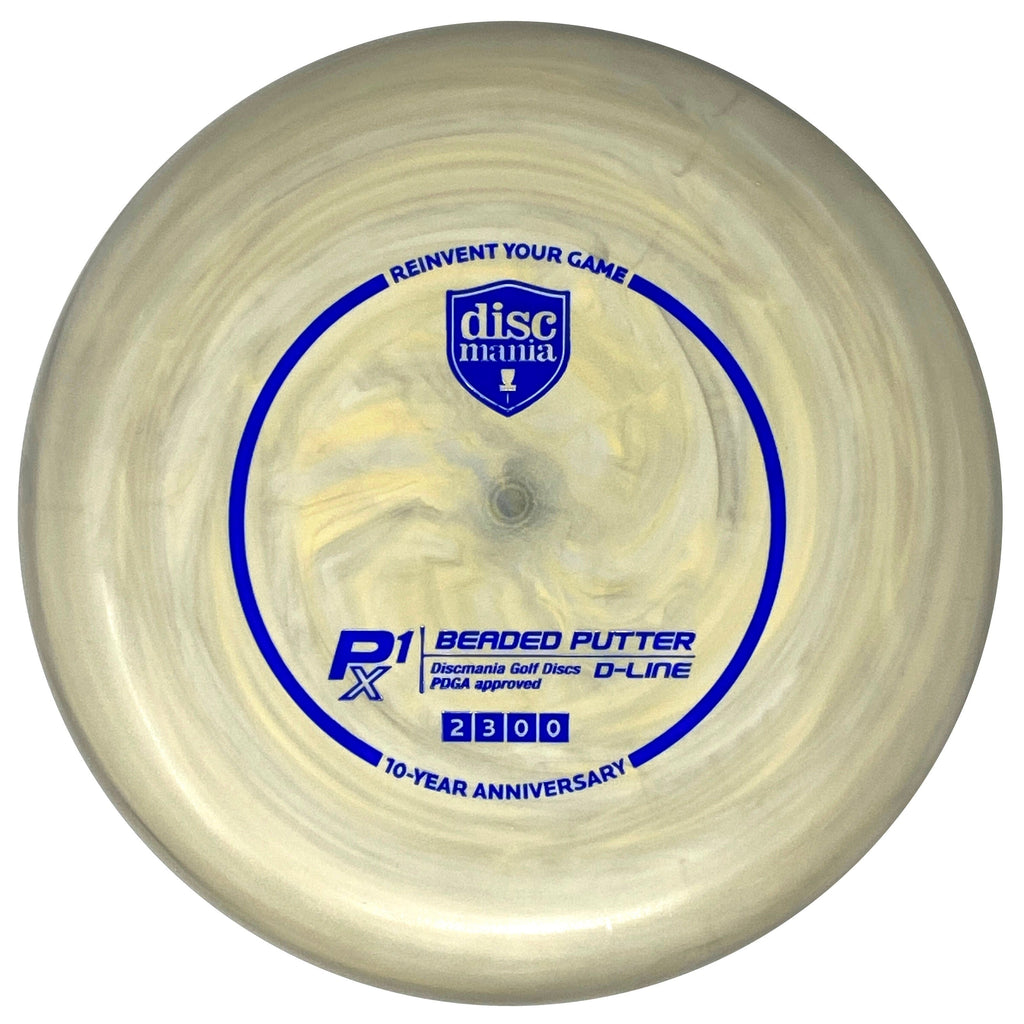 Discmania - P1x (D-Line Swirl Flex 2 Beaded Putter - Special Edition 10 ...
