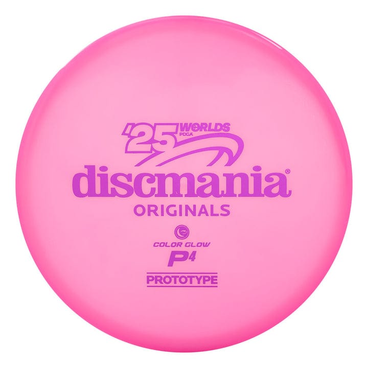 Discmania - P4 (Prototype Color Glow C-Line x Worlds) - Putt & Approach ...