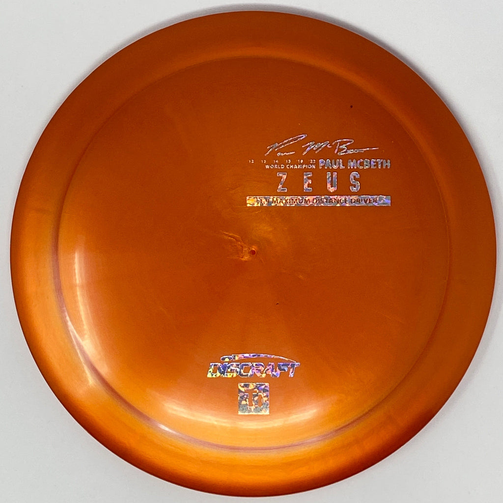 Discraft - Zeus (Titanium - Paul McBeth Line) - Distance Driver – Disc ...
