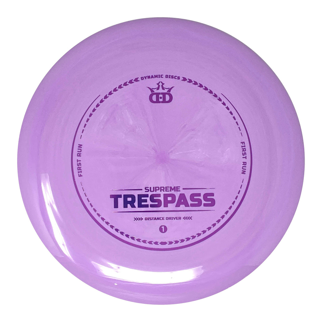 Dynamic Discs - Trespass (Supreme - Prototype) - Distance Driver – Disc ...