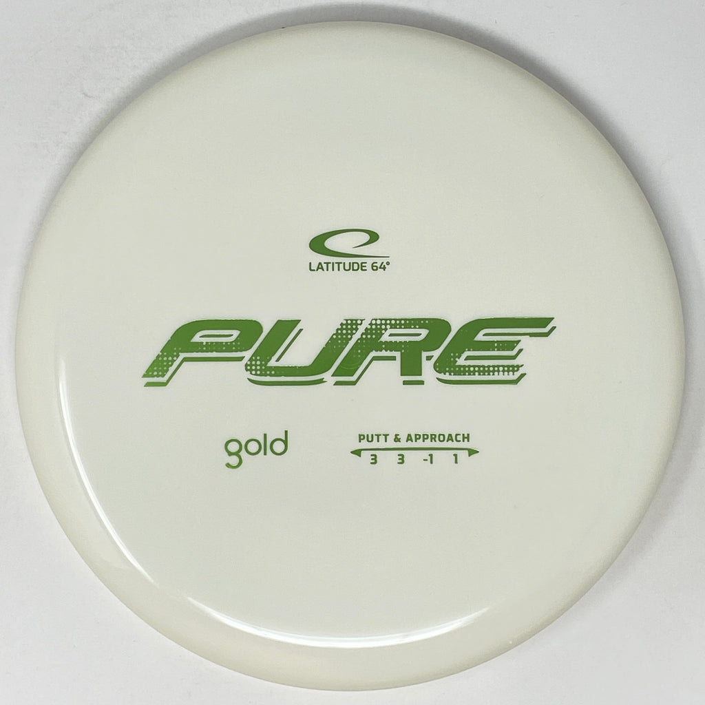 Latitude 64 Gold Pure (White/Dyeable) - Disc Golf Putt & Approach ...