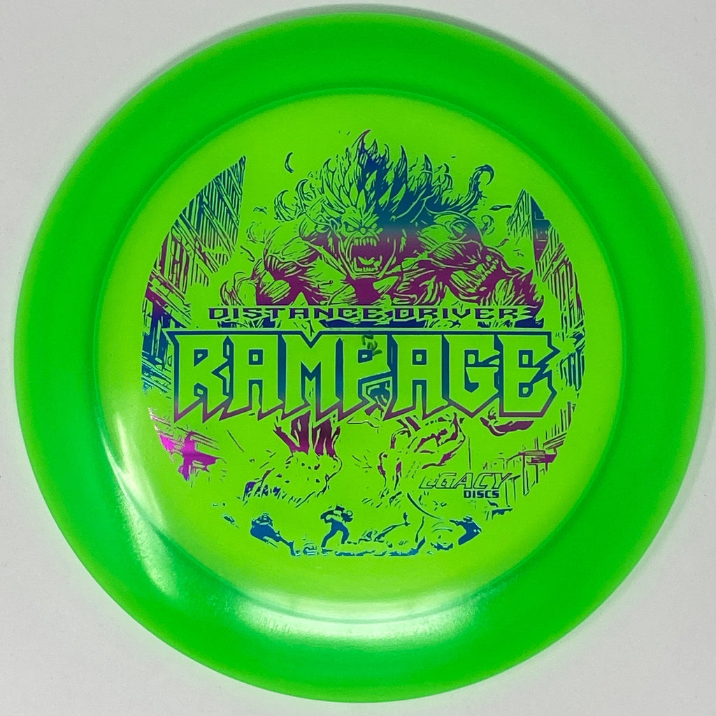 Legacy Discs Pinnacle Rampage - 14 Speed Disc Golf Distance Driver ...