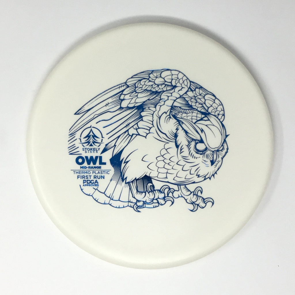Stokely Discs First Run Thermo Owl - Disc Golf Midrange – Disc Republic