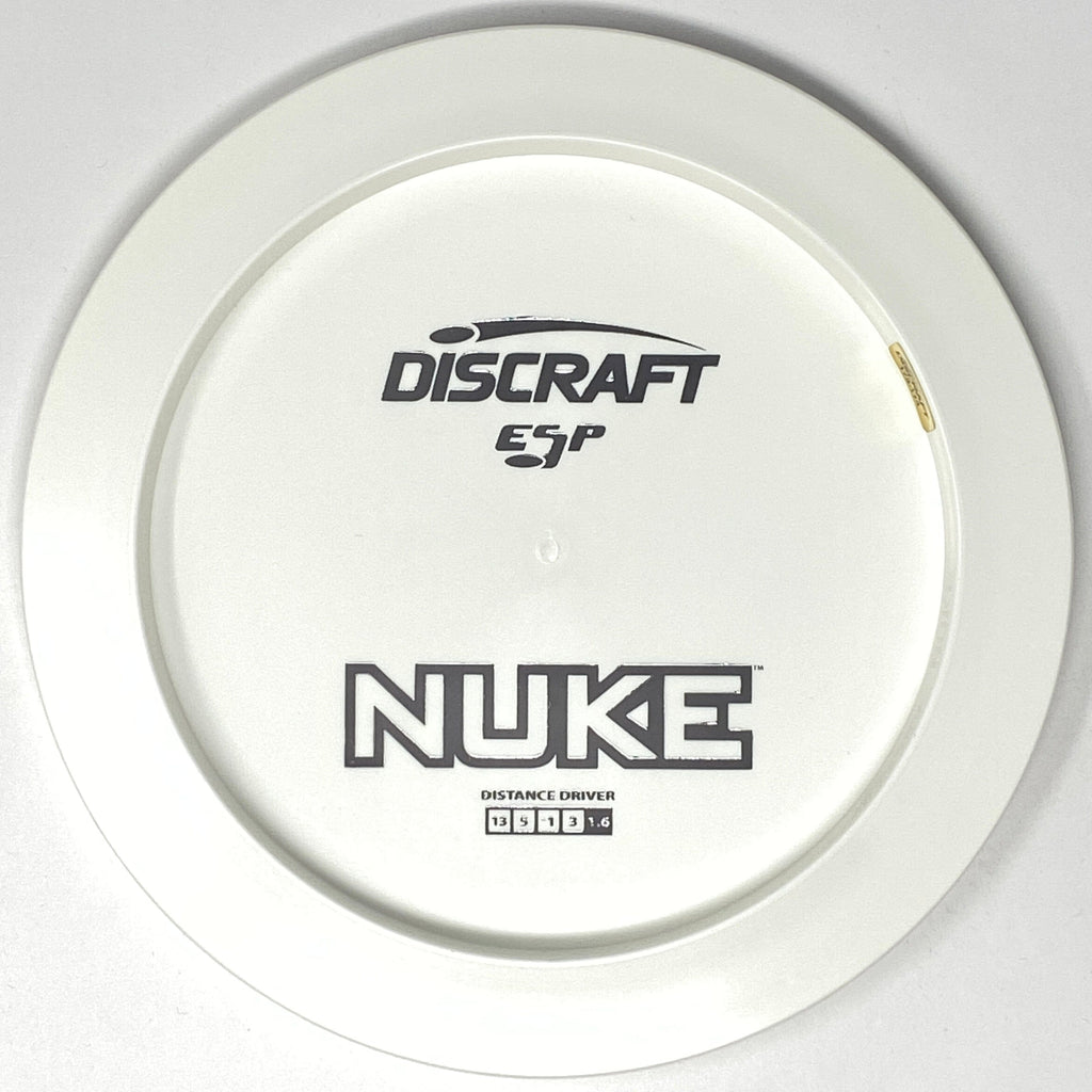 Discraft - Nuke (ESP - White/Dyeable Bottom Stamped) - Distance Driver ...
