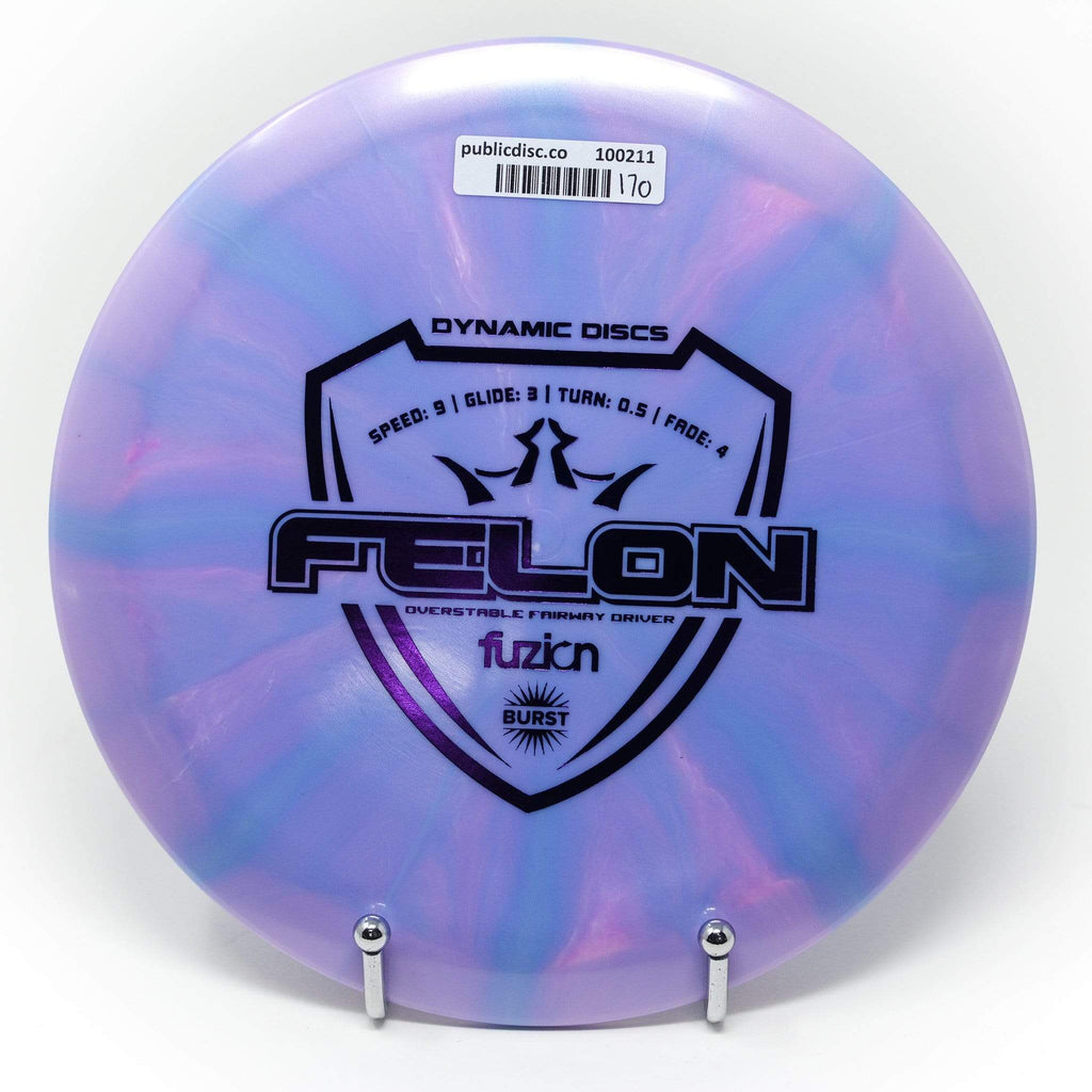 Dynamic Discs - Felon (Fuzion Burst) - Distance Driver – Disc Republic
