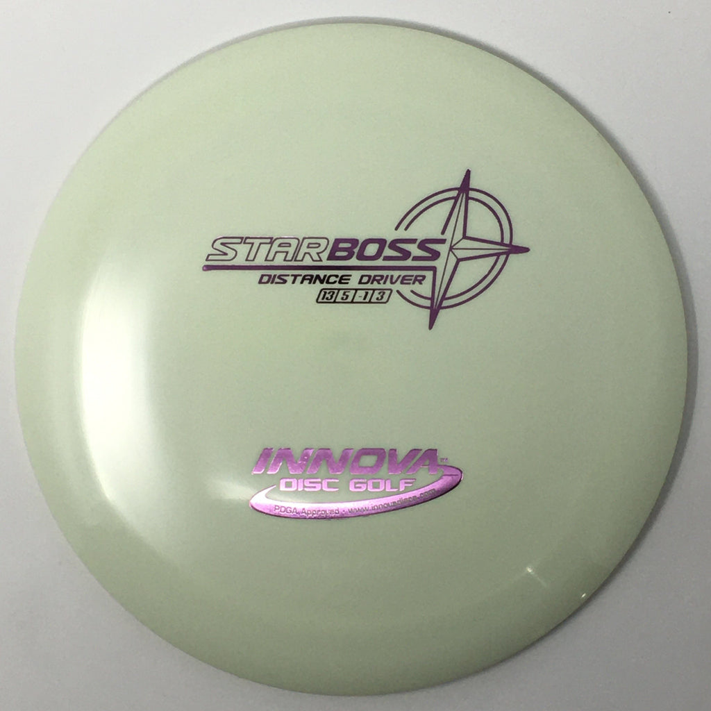 Innova - Boss (Star - White/Dyeable) - Distance Driver – Disc Republic