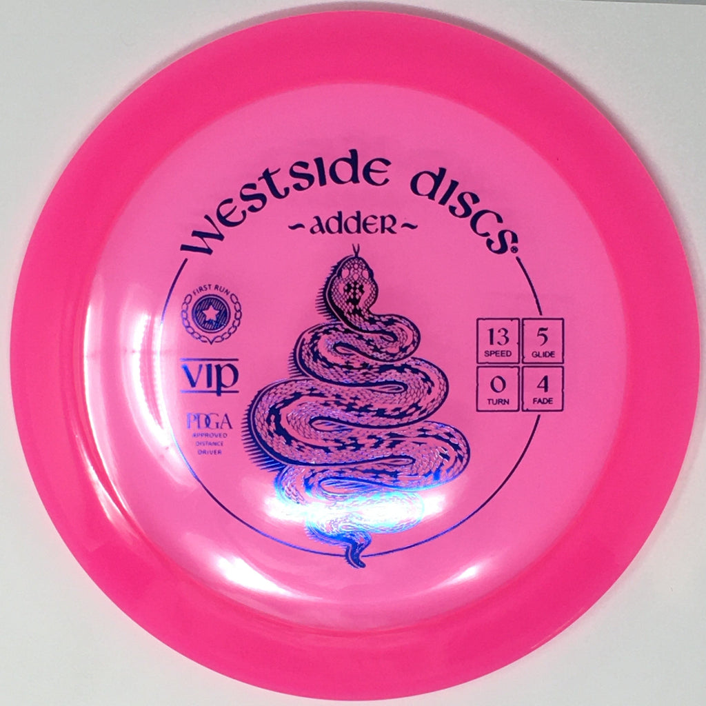 Westside Discs - Adder (VIP, First Run) - Distance Driver – Disc Republic